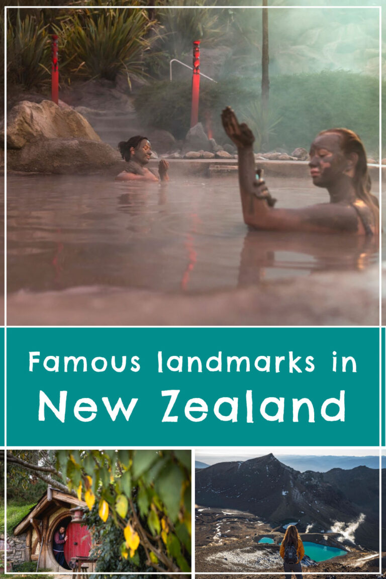 Famous landmarks in New Zealand